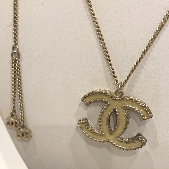 CHANEL | Jewelry | Chanel Big Swarovski Crystal Cc Trois 3 Way Pendant ...